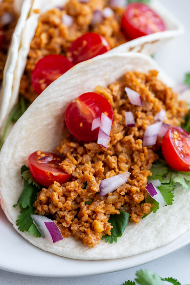 Ultimate Guide to TVP + TVP Tacos - Food with Feeling