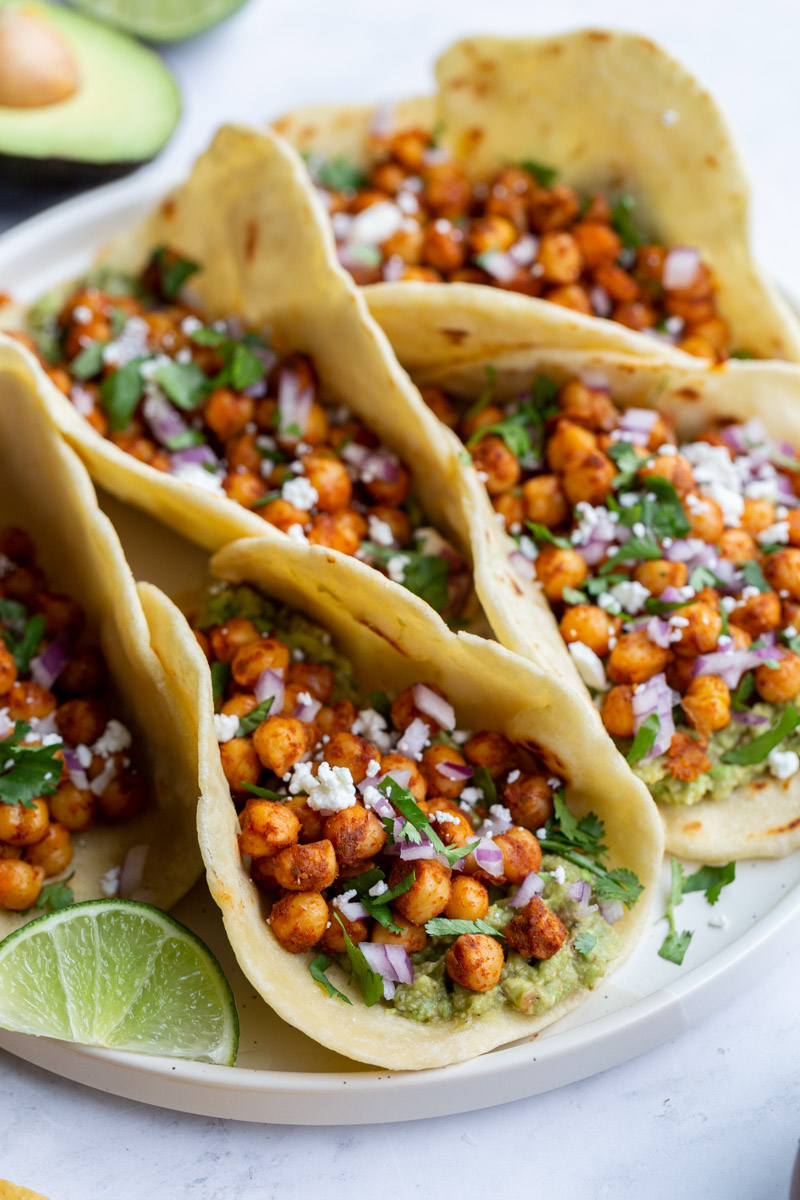 Chickpea Tacos - Food with Feeling