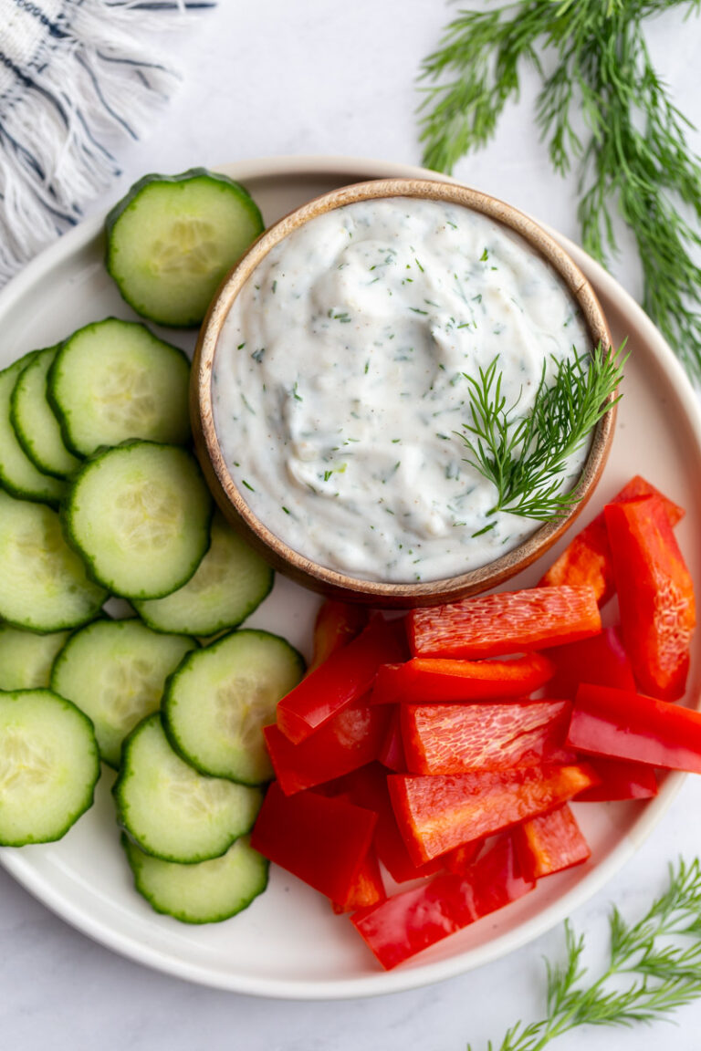 Yogurt Dill Sauce - Food with Feeling