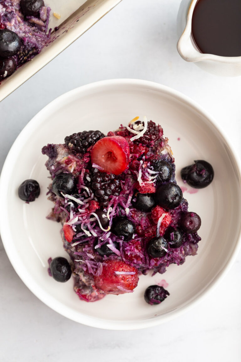One Pan Oatmeal - Food with Feeling