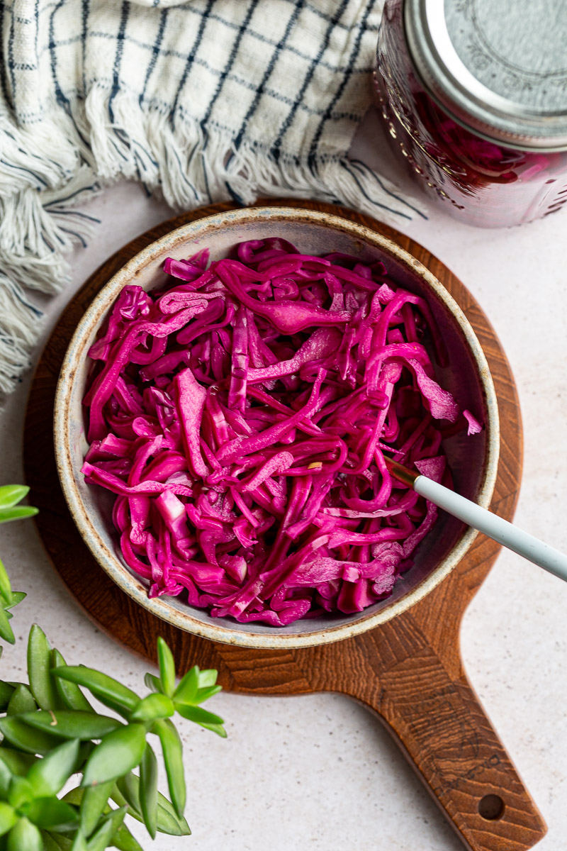 Pickled Cabbage - Food with Feeling