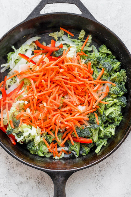 Vegetable Chow Mein - Food with Feeling