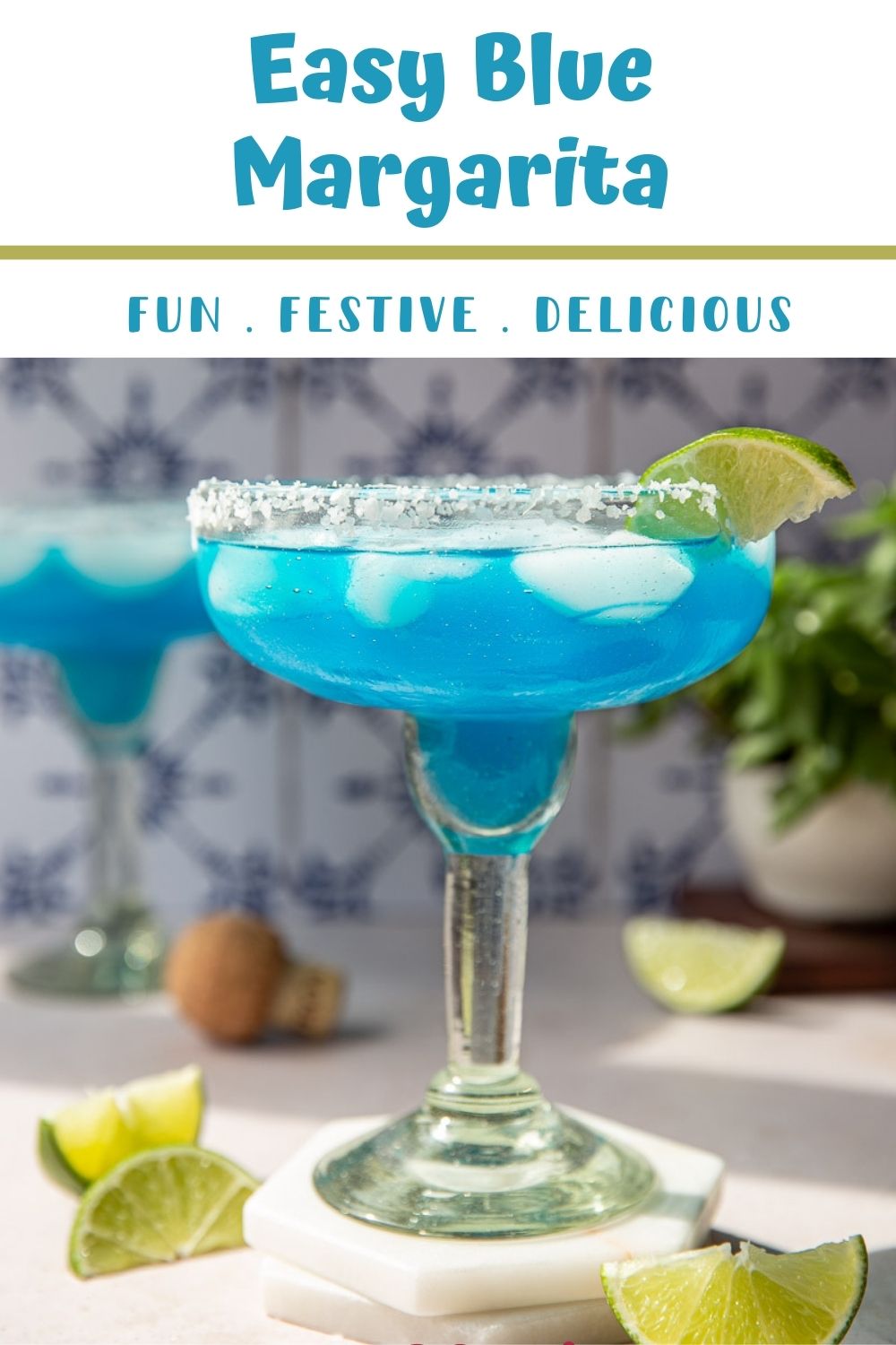 Blue Margarita - Food with Feeling