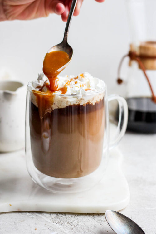 Caramel Latte - Food with Feeling