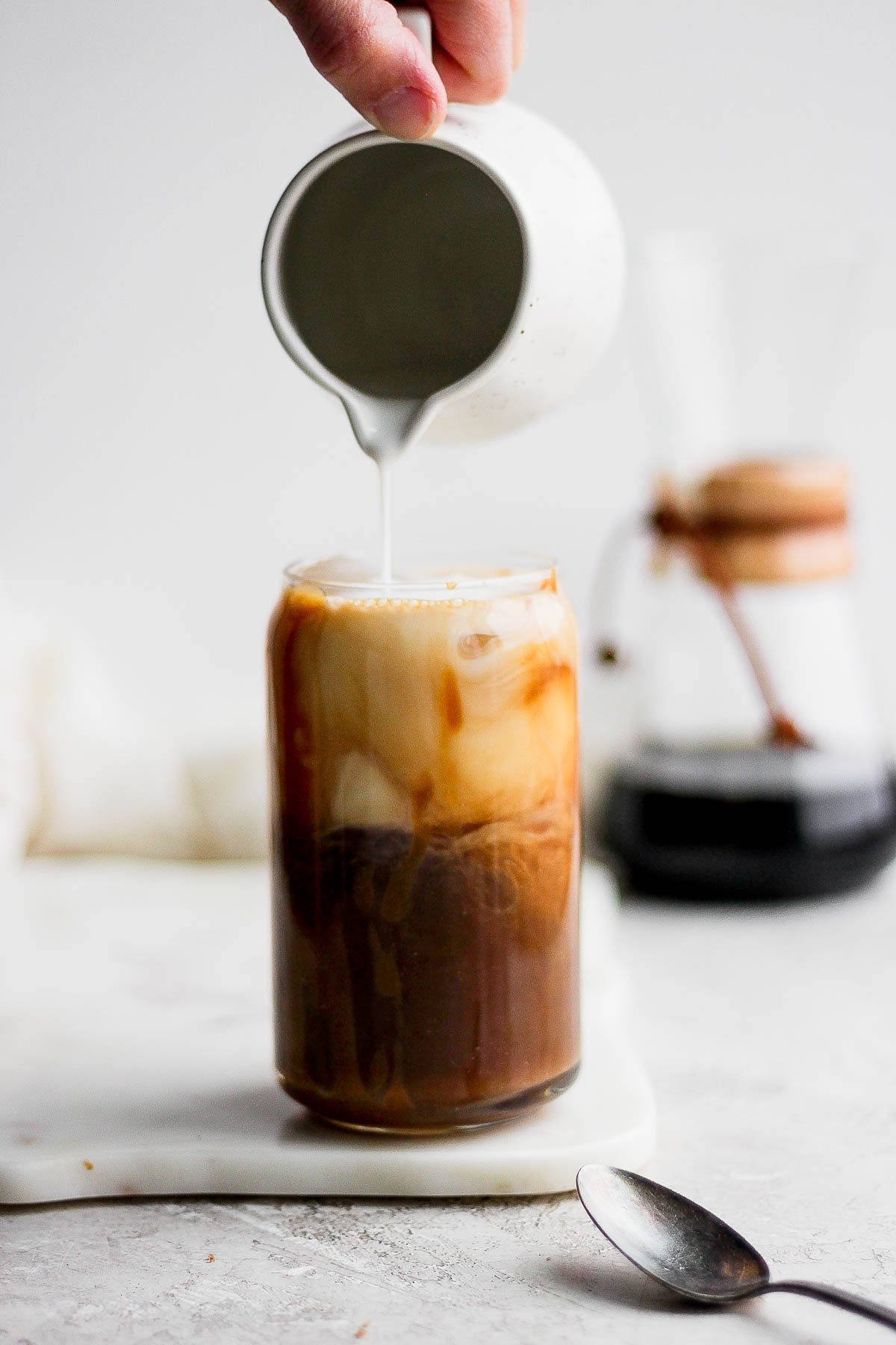Iced Caramel Latte - Food with Feeling