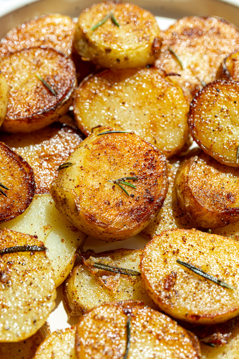 Rosemary Fried Potatoes - Food with Feeling