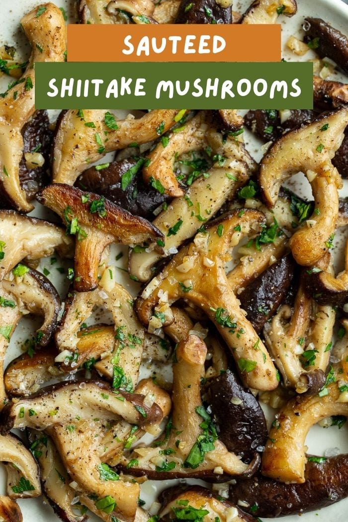 Sautéed Shiitake Mushrooms - Food with Feeling