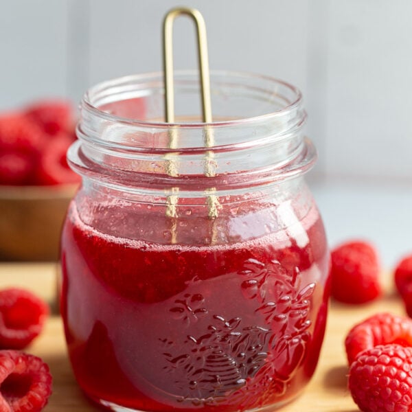 Raspberry Syrup - Food with Feeling