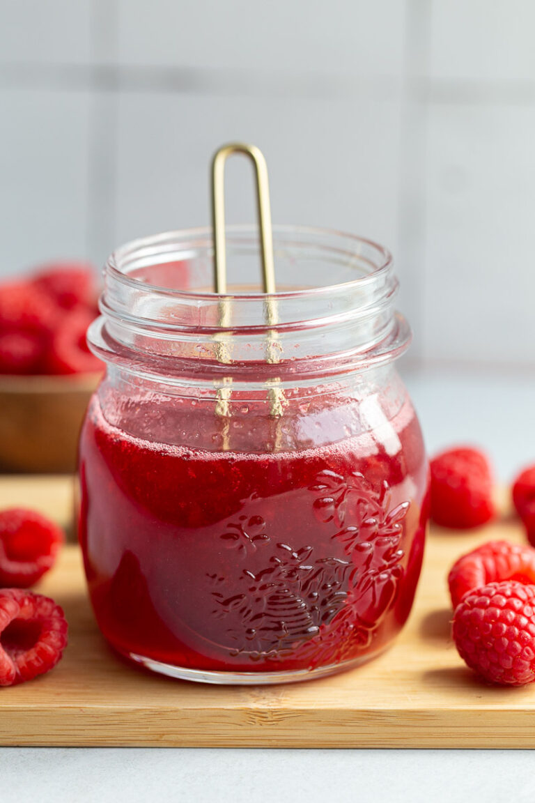 Raspberry Syrup - Food with Feeling