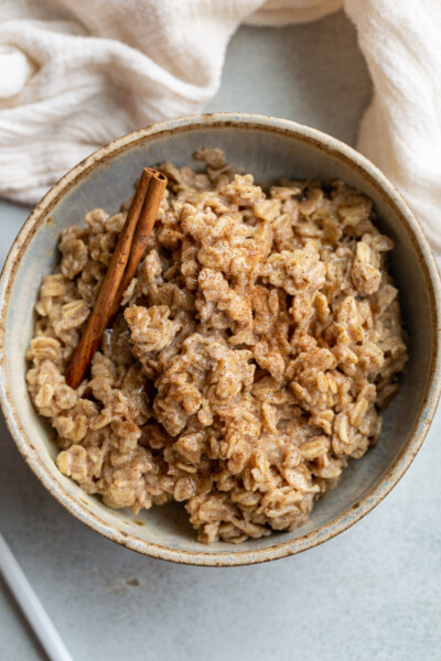 Cinnamon Oatmeal - Food with Feeling