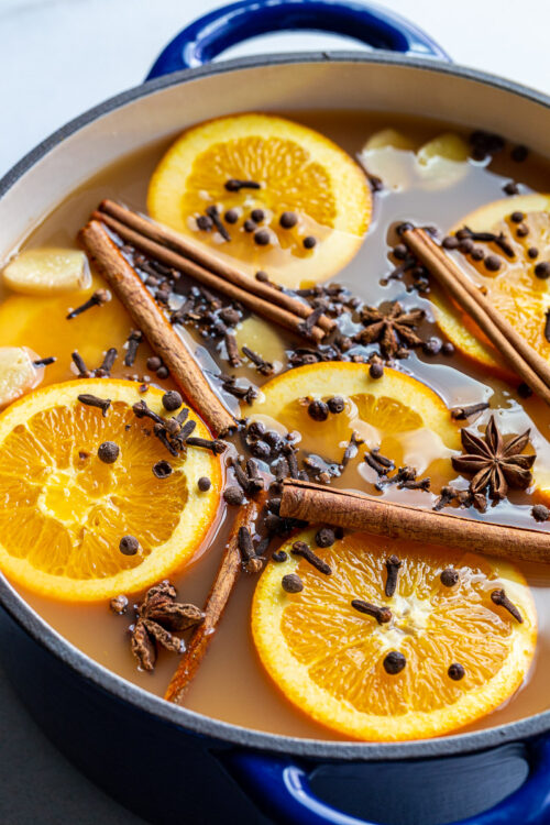Mulled Apple Cider - Food with Feeling