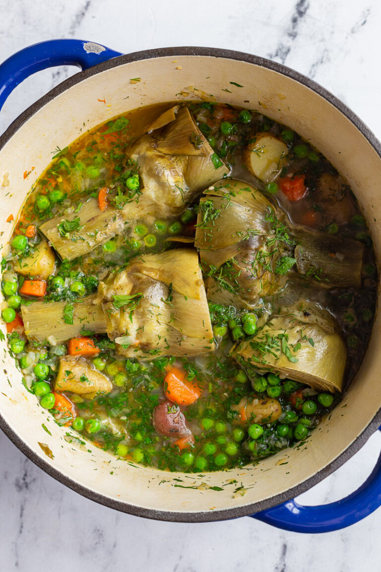 Artichokes Constantinople - Food with Feeling