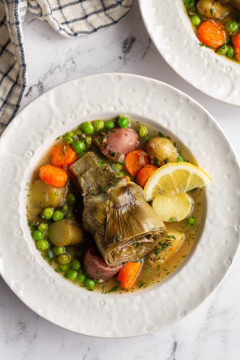 Artichokes Constantinople - Food with Feeling