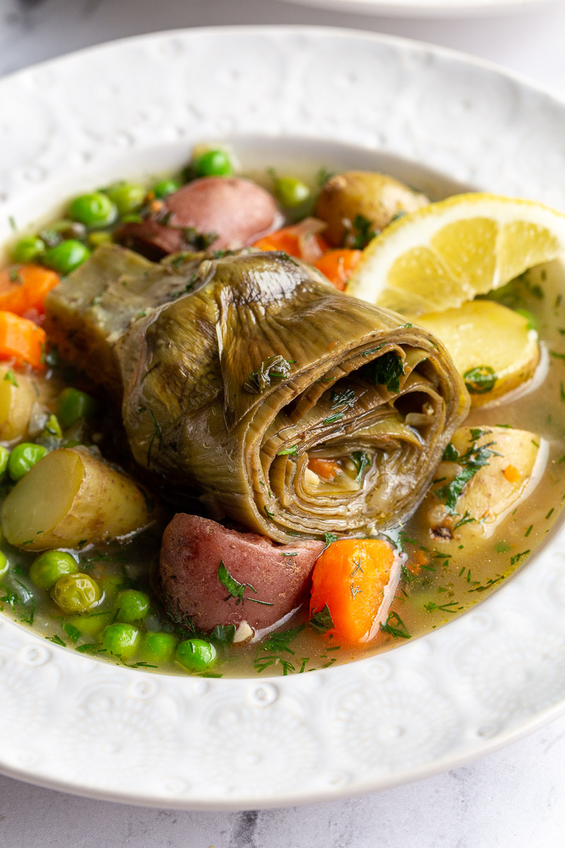 Artichokes Constantinople - Food with Feeling