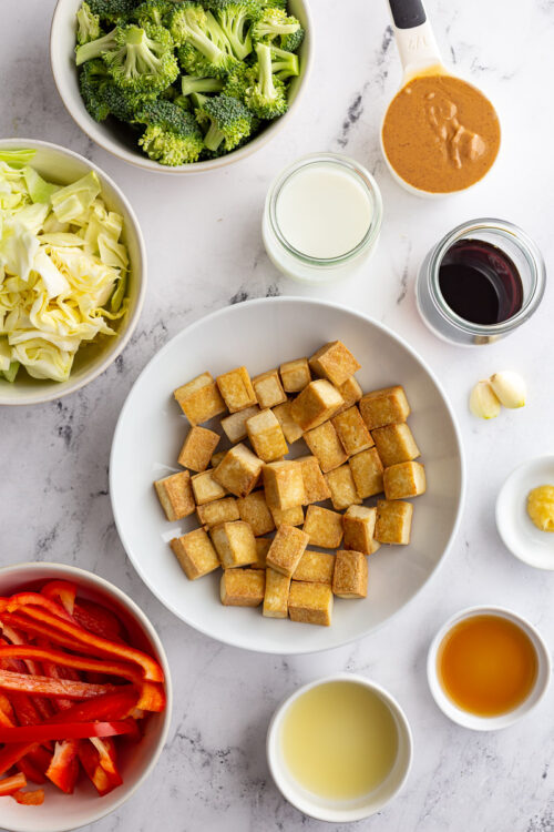Peanut Sauce Tofu - Food with Feeling