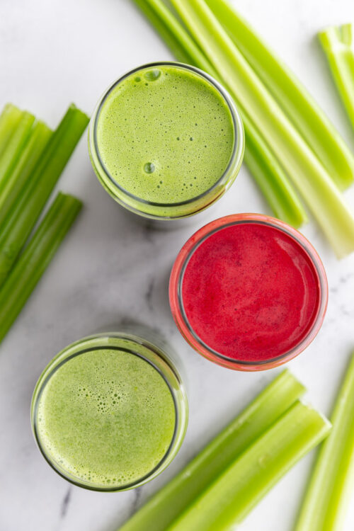 Celery Juice 3 Ways - Food with Feeling
