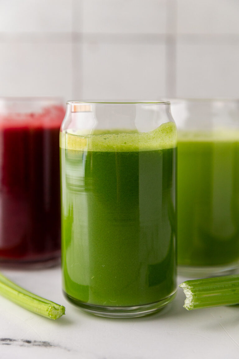 Celery Juice 3 Ways - Food with Feeling