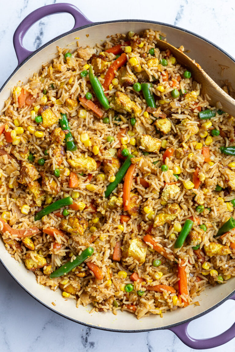 Tofu Fried Rice - Food with Feeling