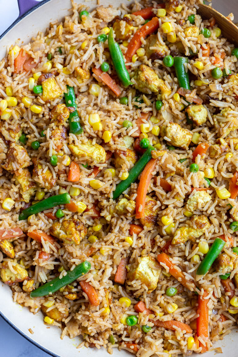 Tofu Fried Rice - Food with Feeling