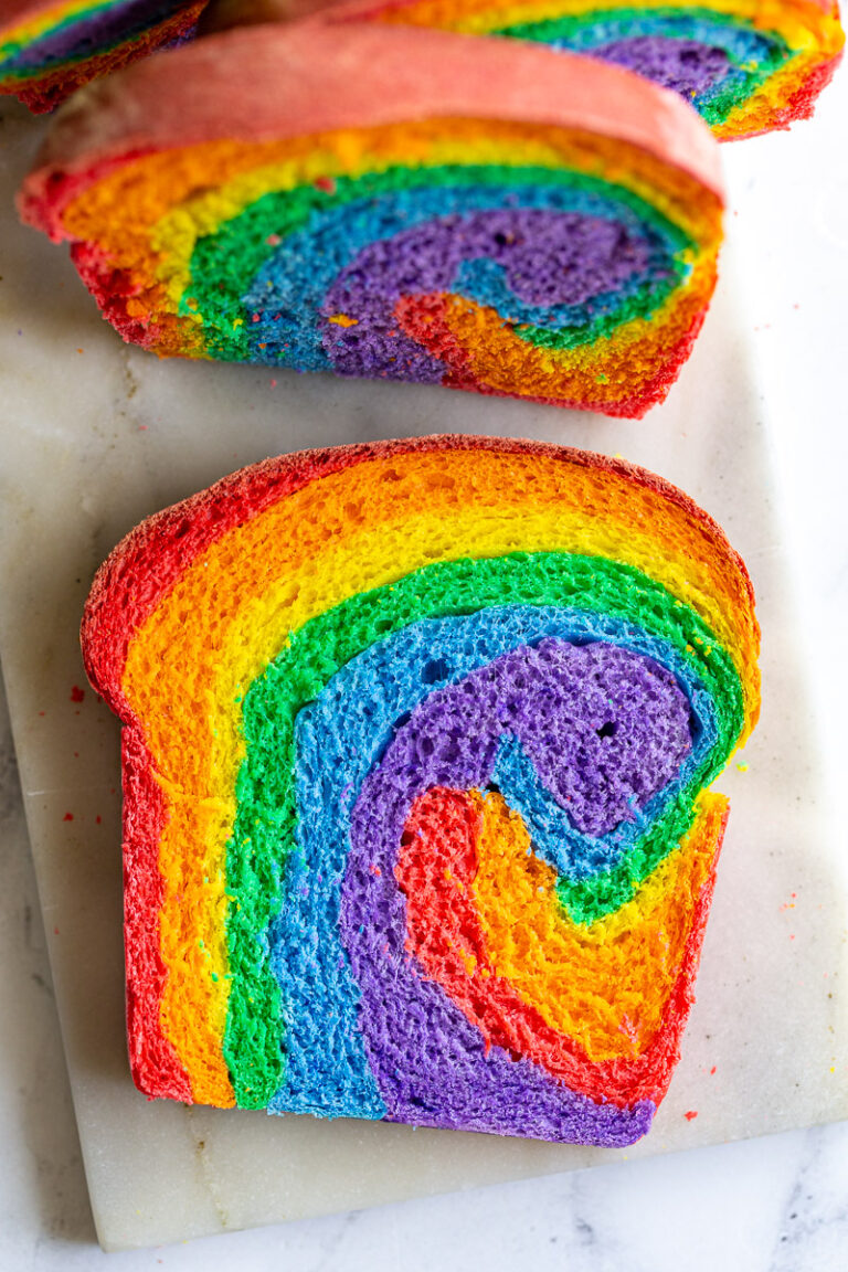 Rainbow Bread - Food with Feeling