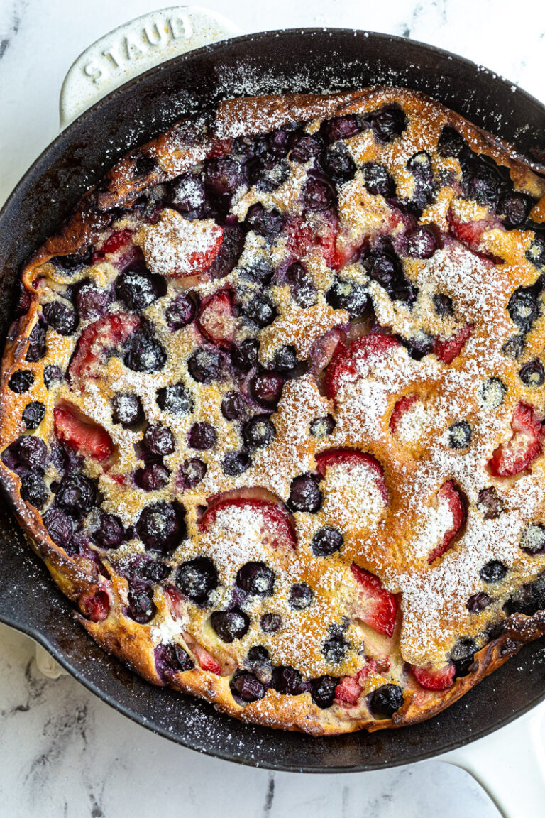 Berry Dutch Baby - Food with Feeling