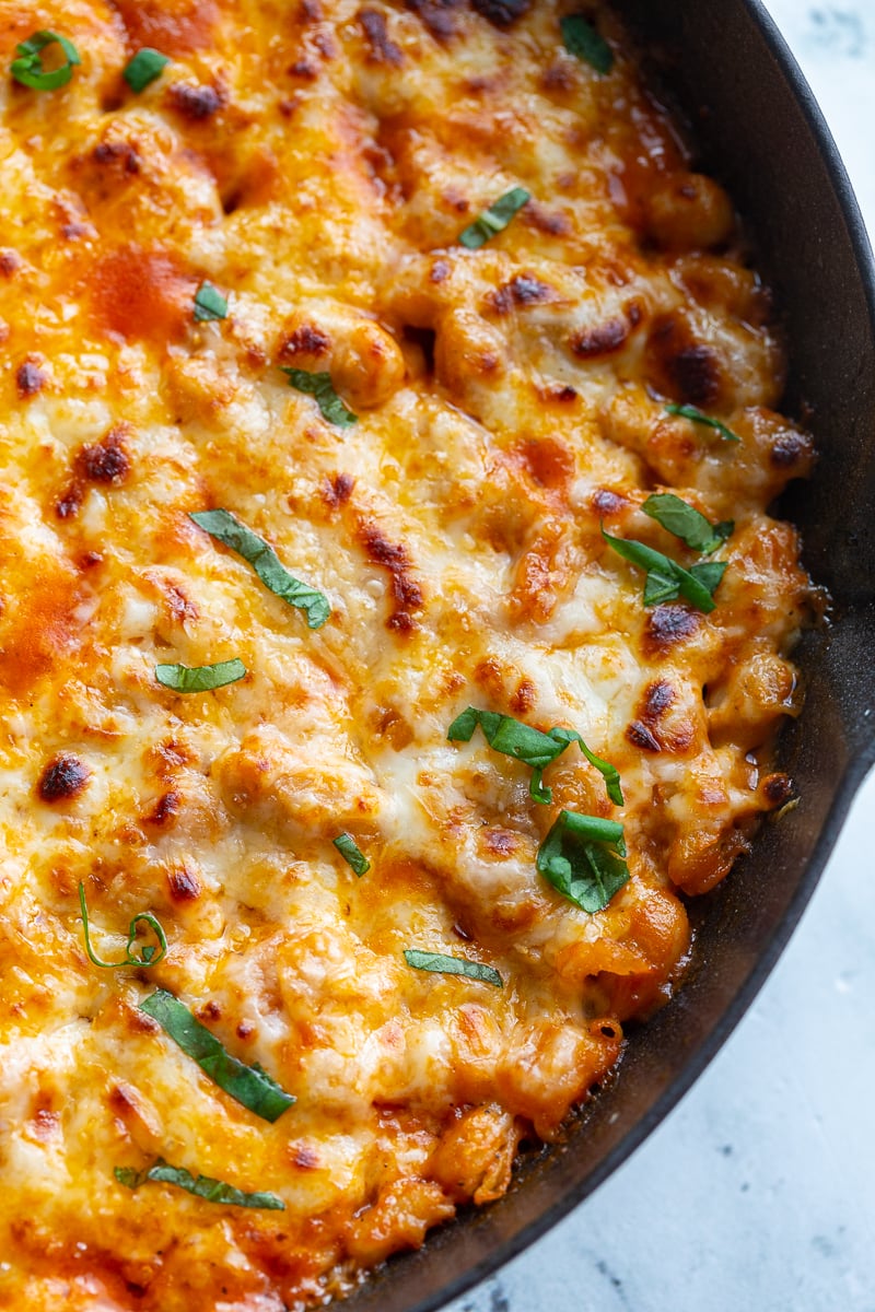 Cheesy White Bean Tomato Bake - Food with Feeling