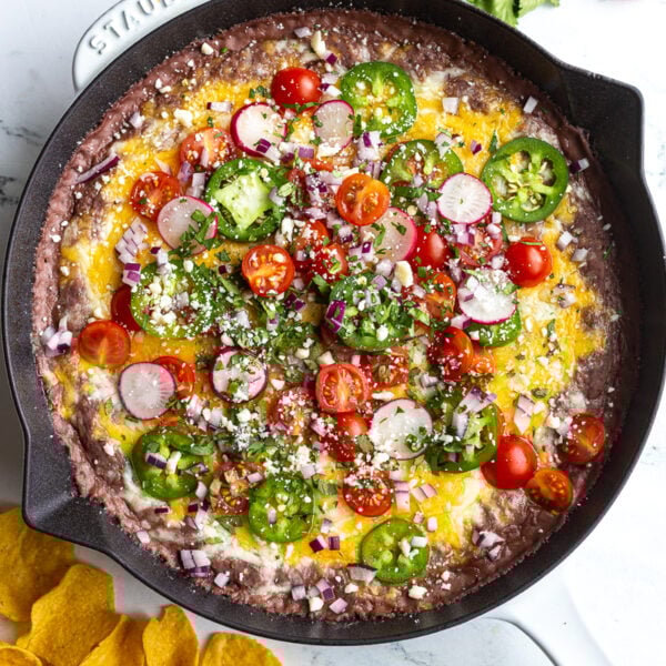 Easy Black Bean Dip - Food with Feeling
