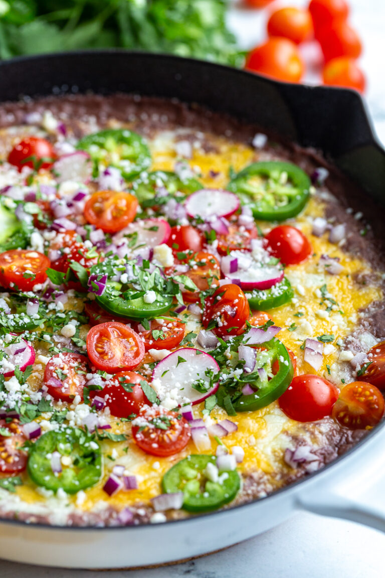 Easy Black Bean Dip - Food with Feeling