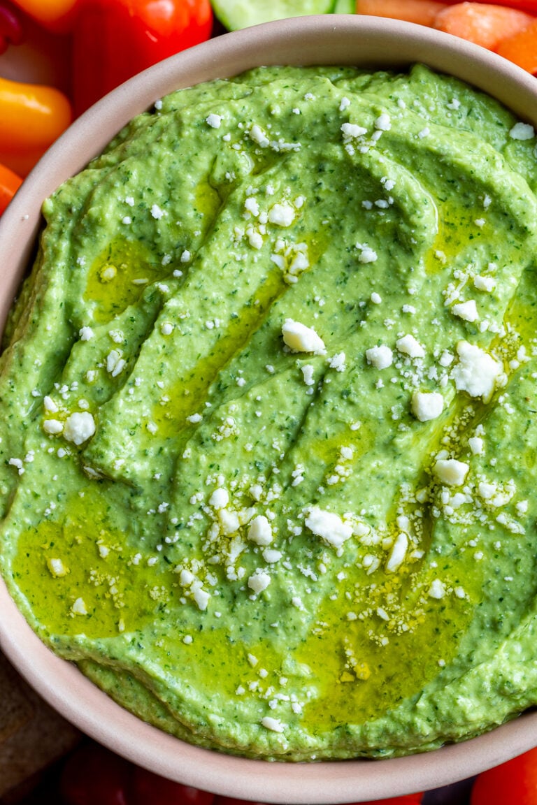 Creamy Green Goddess Dip - Food with Feeling