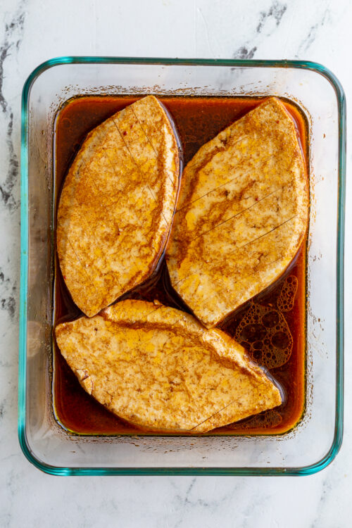 Garlic Butter Tofu - Food with Feeling