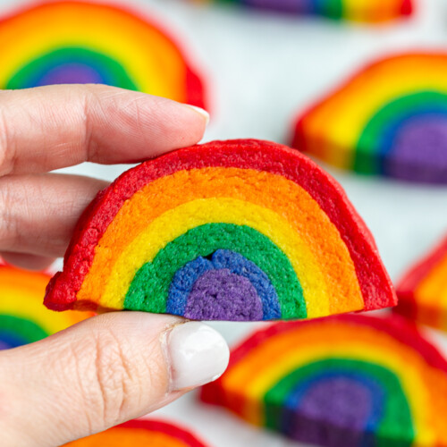 Rainbow Cookies - Food with Feeling