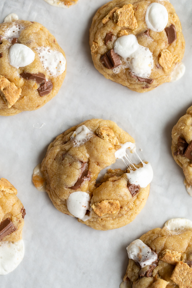 S'mores Cookies - Food with Feeling