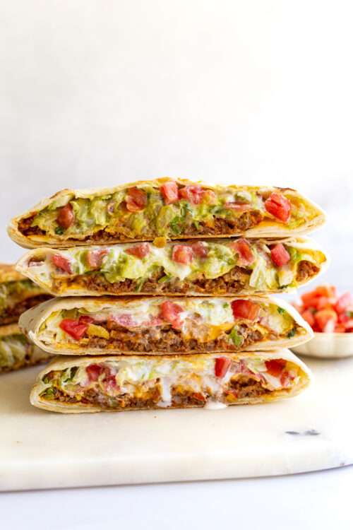 Easy Vegan Crunchwrap - Food with Feeling