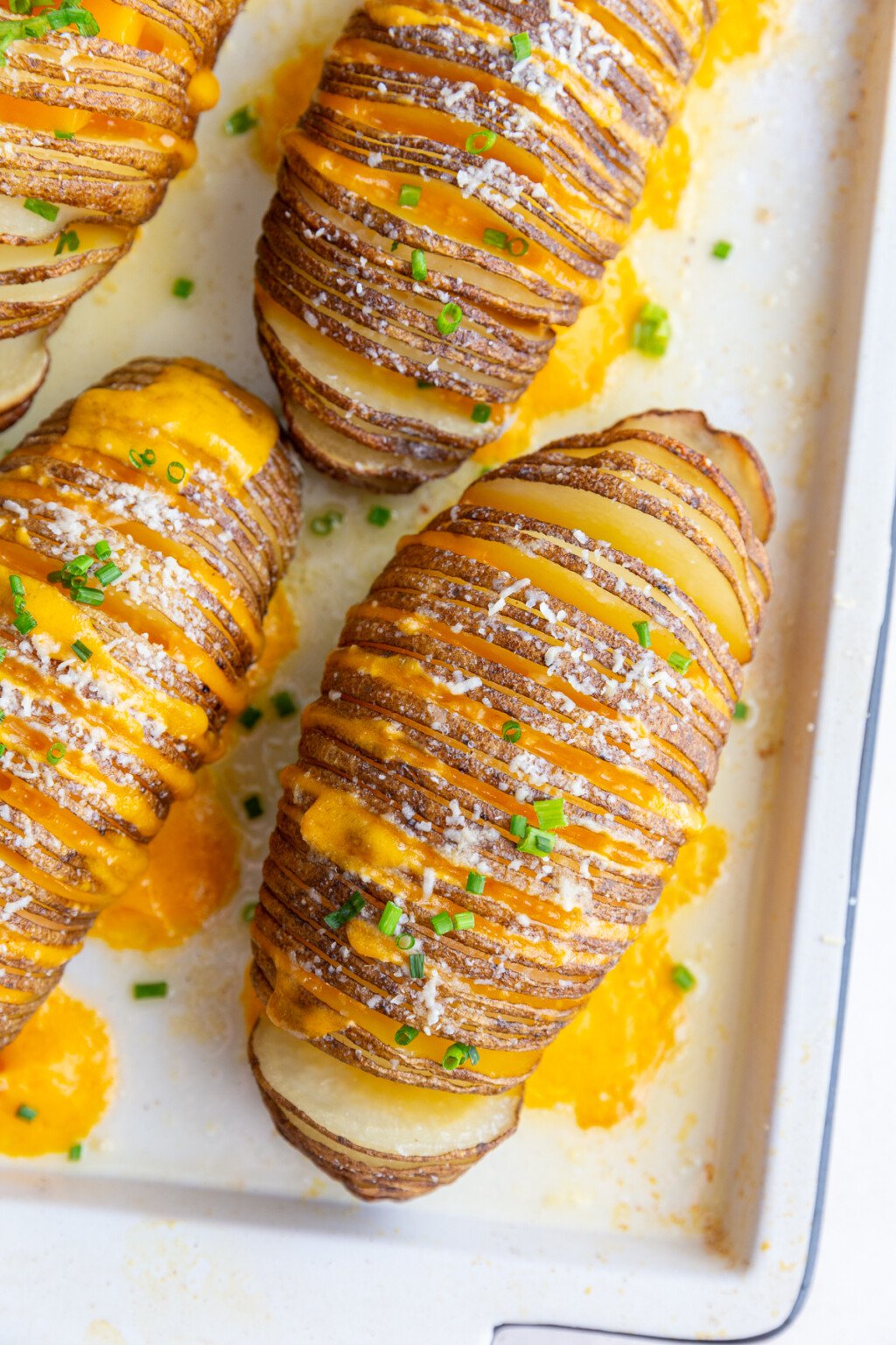 Cheesy Hasselback Potatoes - Food with Feeling