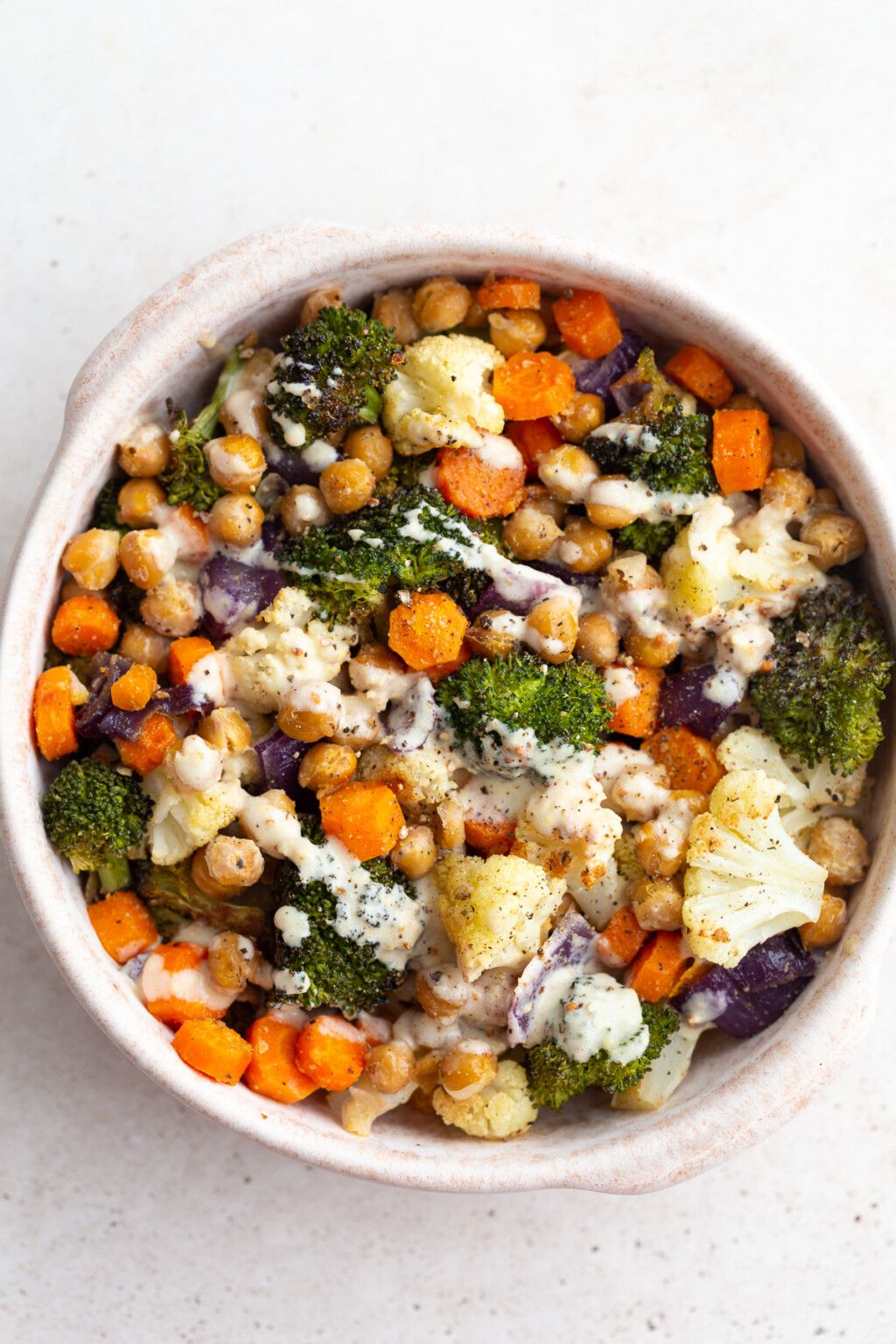 Maple Dijon Roasted Veggie Bowls - Food with Feeling