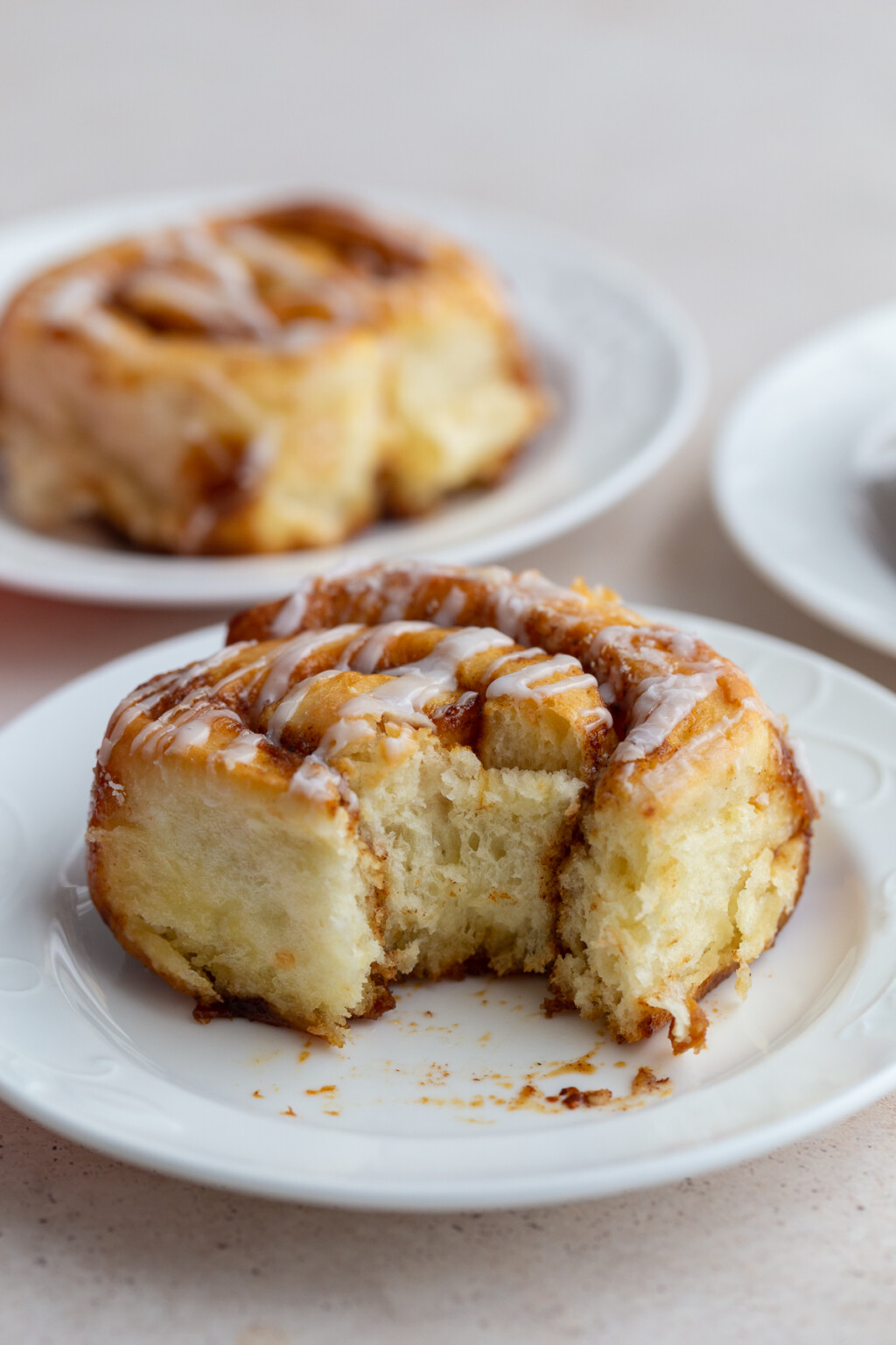 Gingerbread Cinnamon Rolls - Food with Feeling