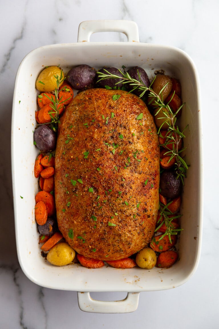 Stuffed Vegan "Turkey" - Food with Feeling