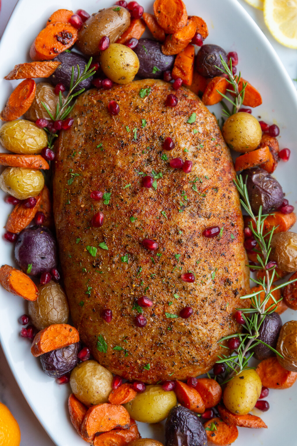Stuffed Vegan "Turkey" - Food with Feeling