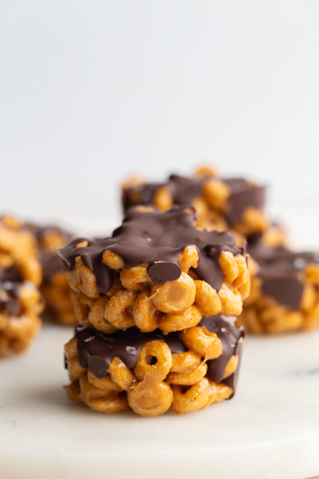 No Bake Cheerio Bars - Food with Feeling