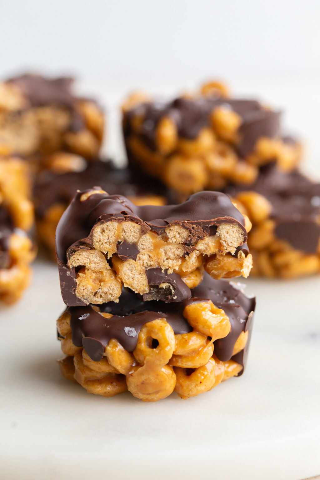 No Bake Cheerio Bars - Food with Feeling