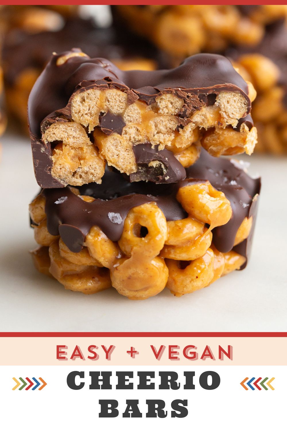 No Bake Cheerio Bars - Food with Feeling