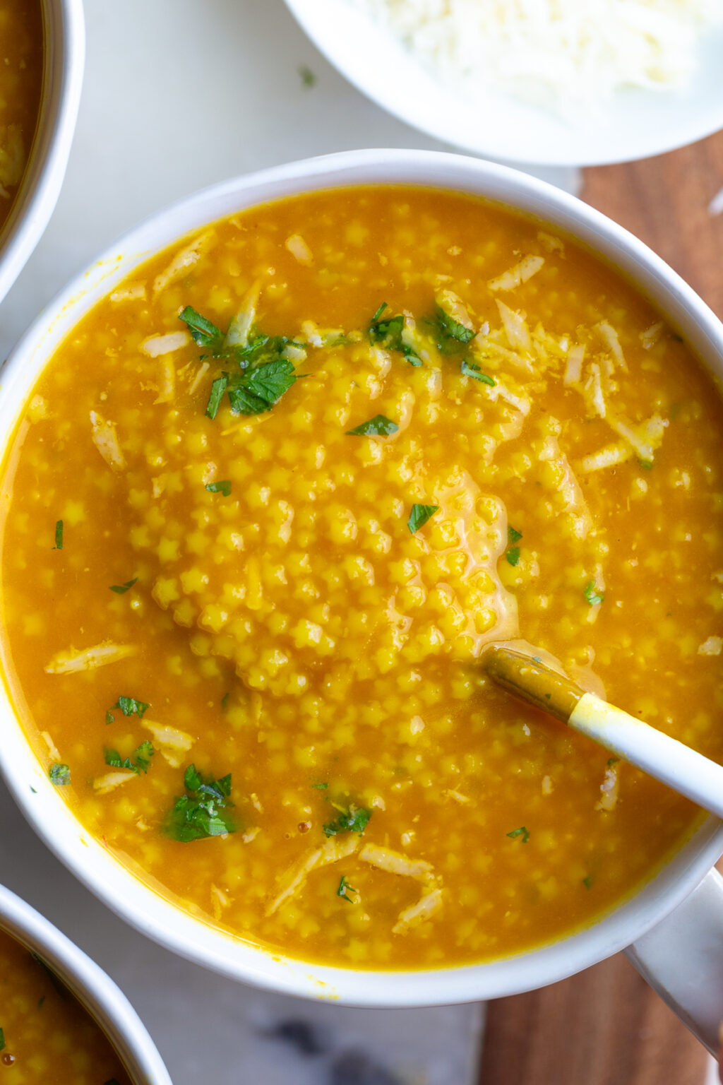 Italian Penicillin (Healing Pastina Soup with Lemon & Herbs)