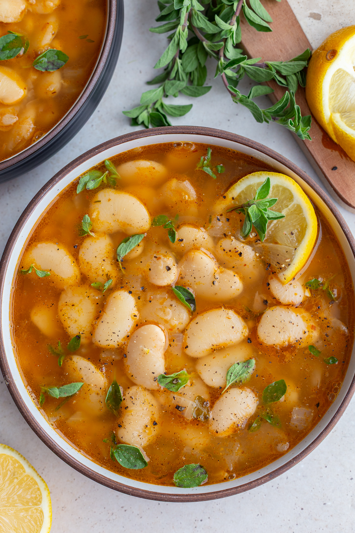 Easy One-Pot Brothy Beans - Food with Feeling